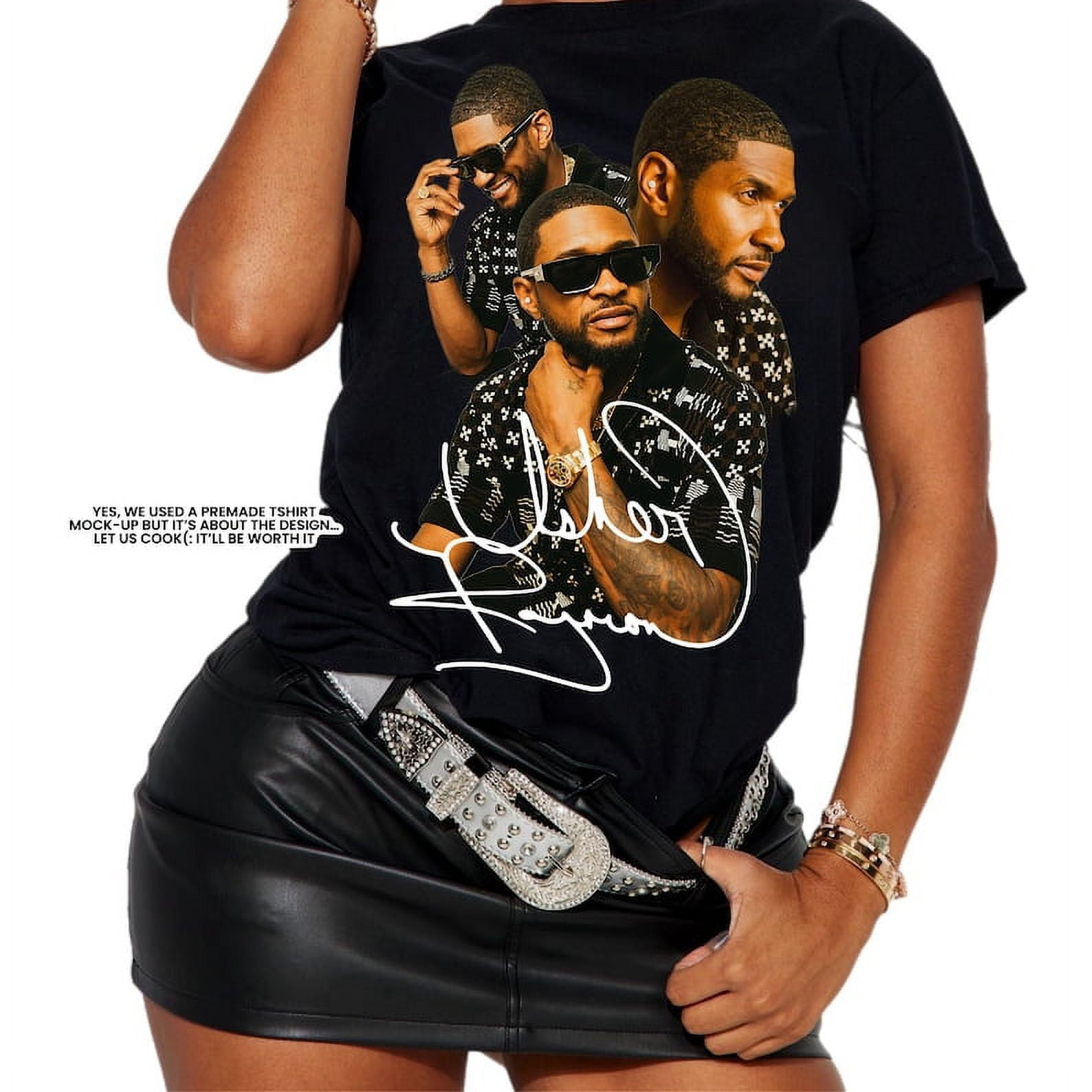 Usher 2024 Tour Comfort Colors, Usher World Tour Shirt, Usher Past ...