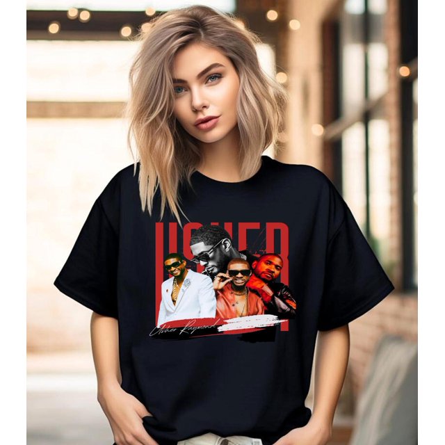 Usher 2024 Tour Shirt, Usher World Tour Shirt, Usher Past Present ...