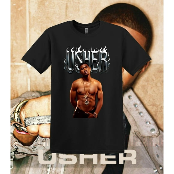 Usher 2024 Tour T Shirt, Usher World Tour Shirt, Usher Past Present ...