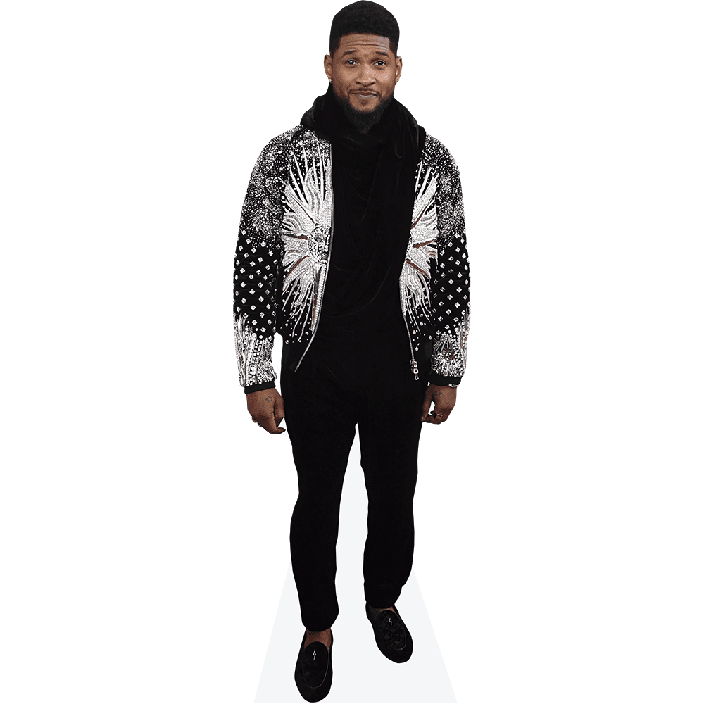 Usher (Casual) Lifesize Cardboard Cutout Standee - Walmart.com