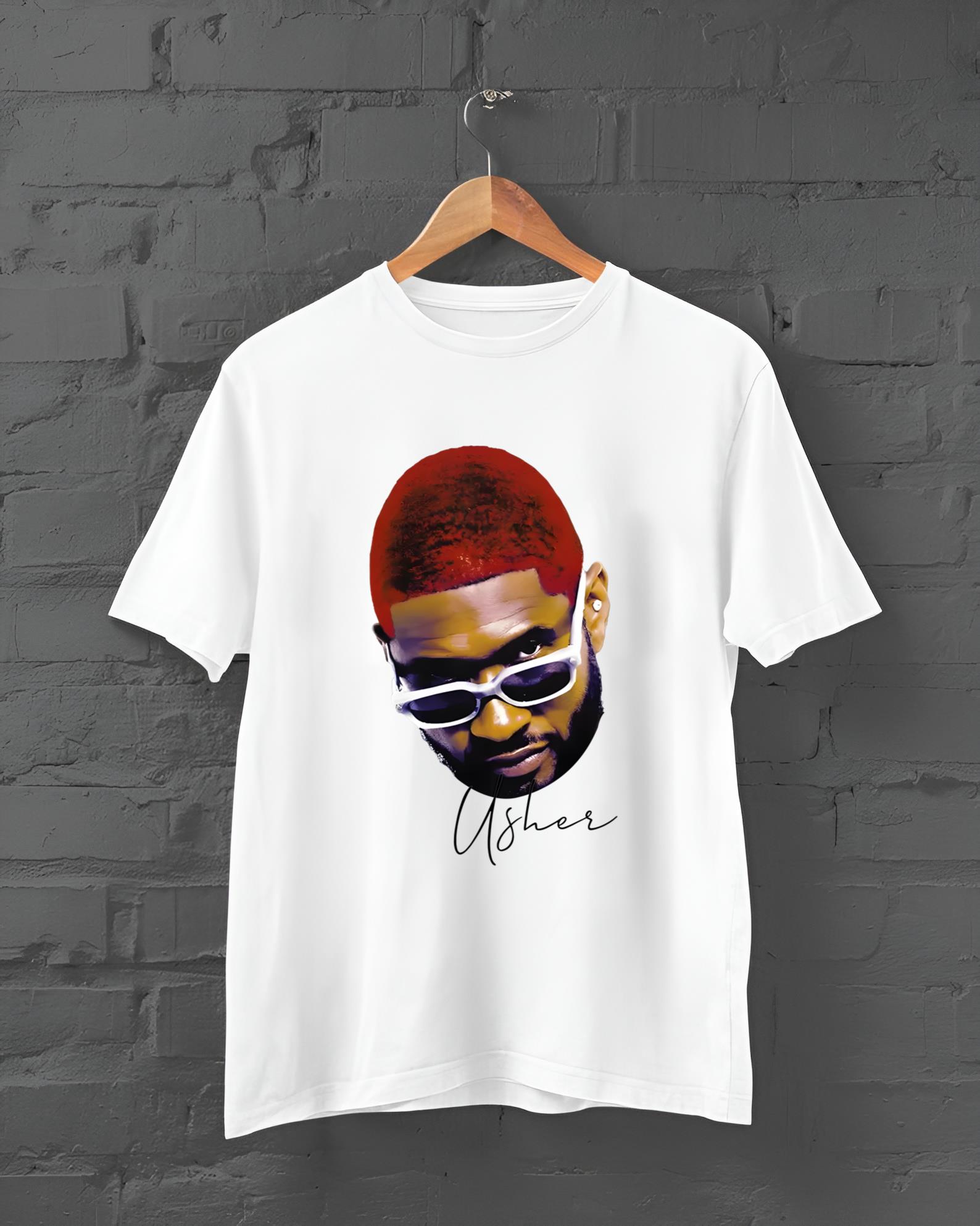 Usher Concert 2024 Shirt, Usher Past Present Future Tour 2024 Shirt ...