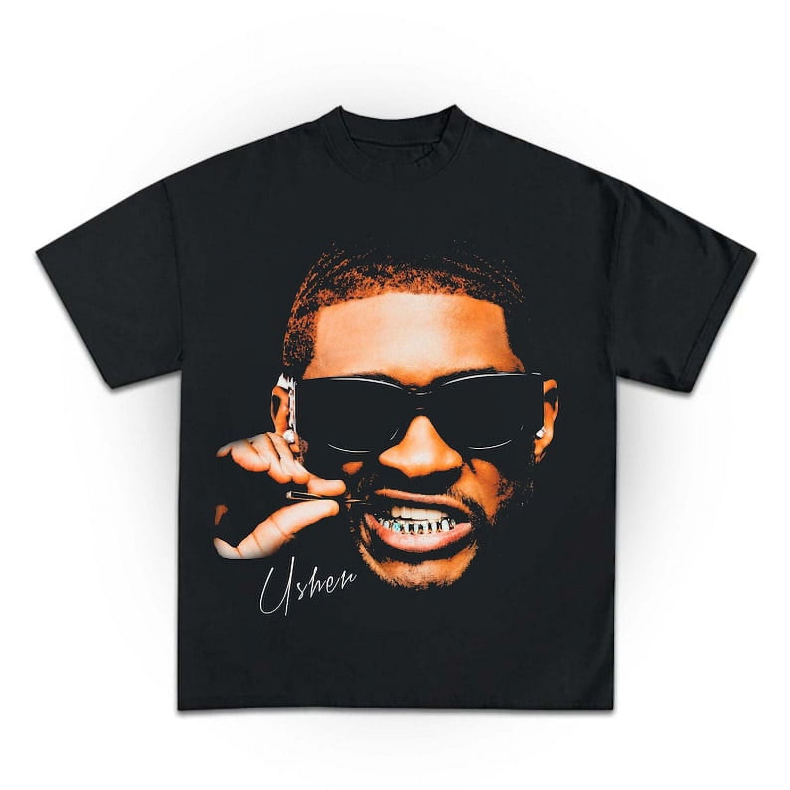 Usher Graphic T-Shirt Design PNG DTF Poster PNG | Printable Bootleg Tee ...