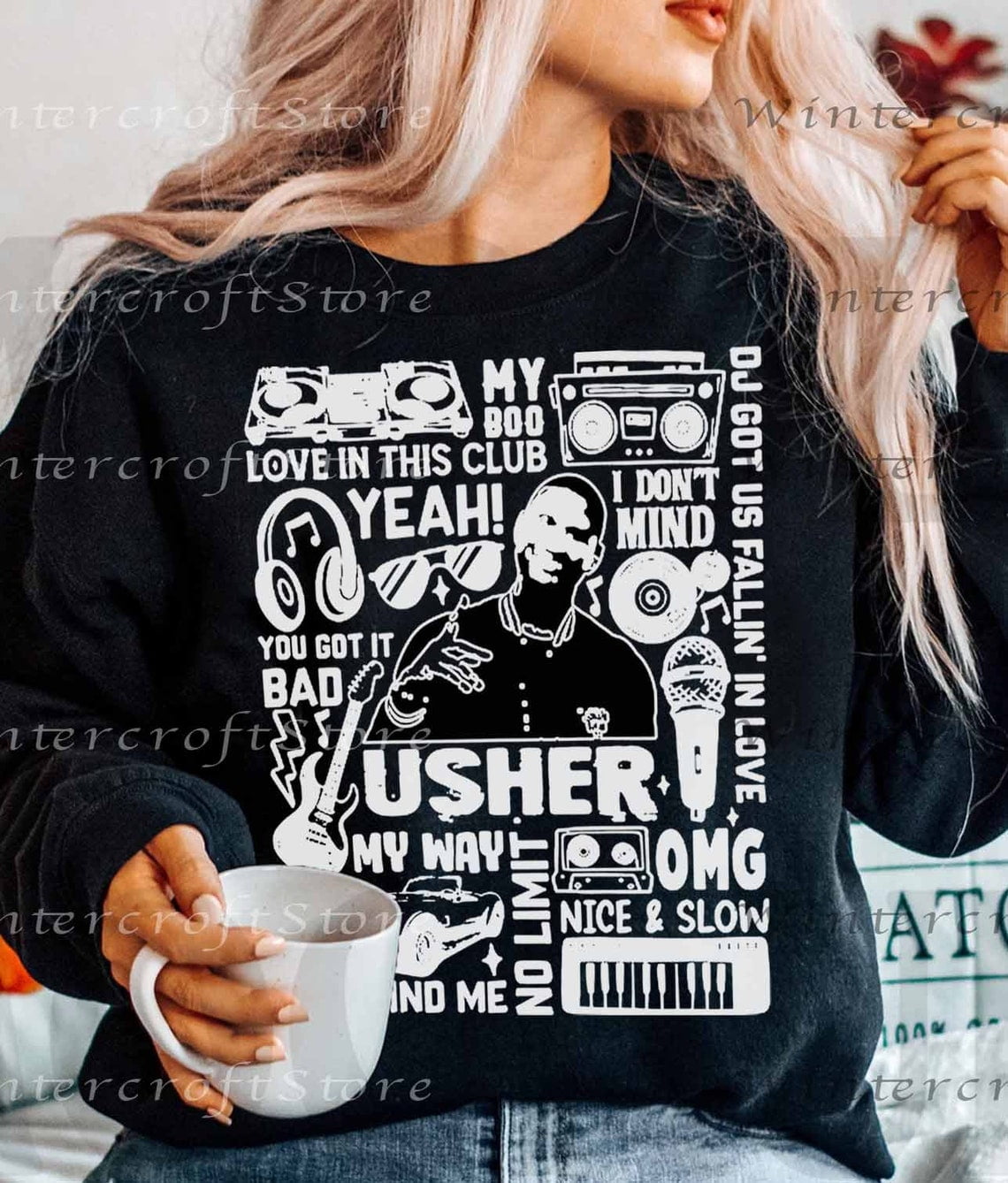 Usher Past Present Future Tour 2024 Shirt Usher 2024 Tour Shirt Usher ...