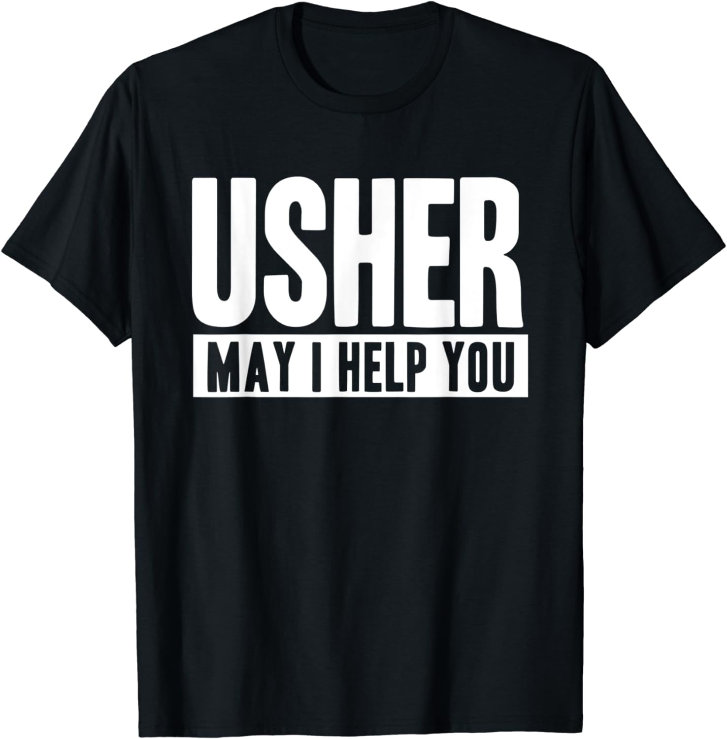 Usher Shirt, Uniform T-Shirt mens t hirt men，black，women，misfits ...