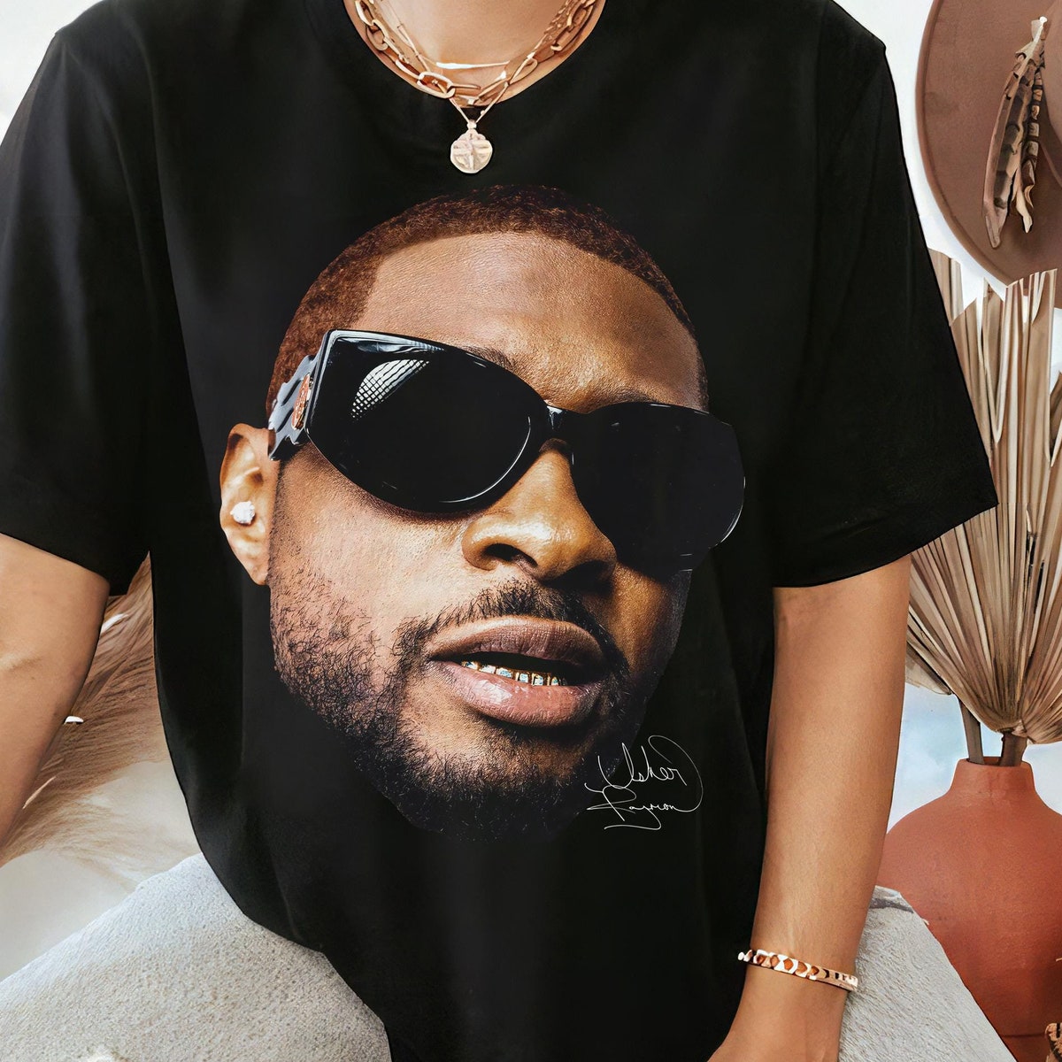 Usher Shirt Usher 2024 Tour Usher Past Present Future World Tour Usher ...