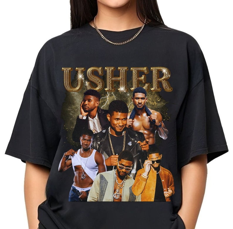 Usher Shirt, Vintage Usher Shirt, Retro Usher Shirt, 90s Usher Fan Gift ...