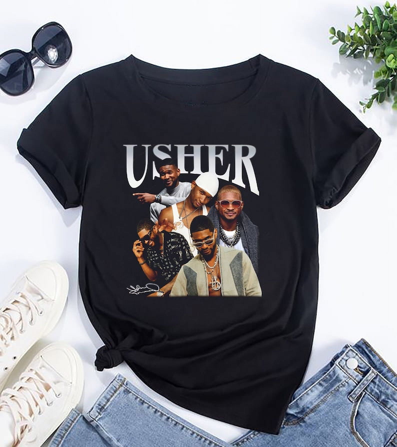 Usher Signatures 90s Vintage Shirt, Usher Homage Shirt, Usher Merch ...