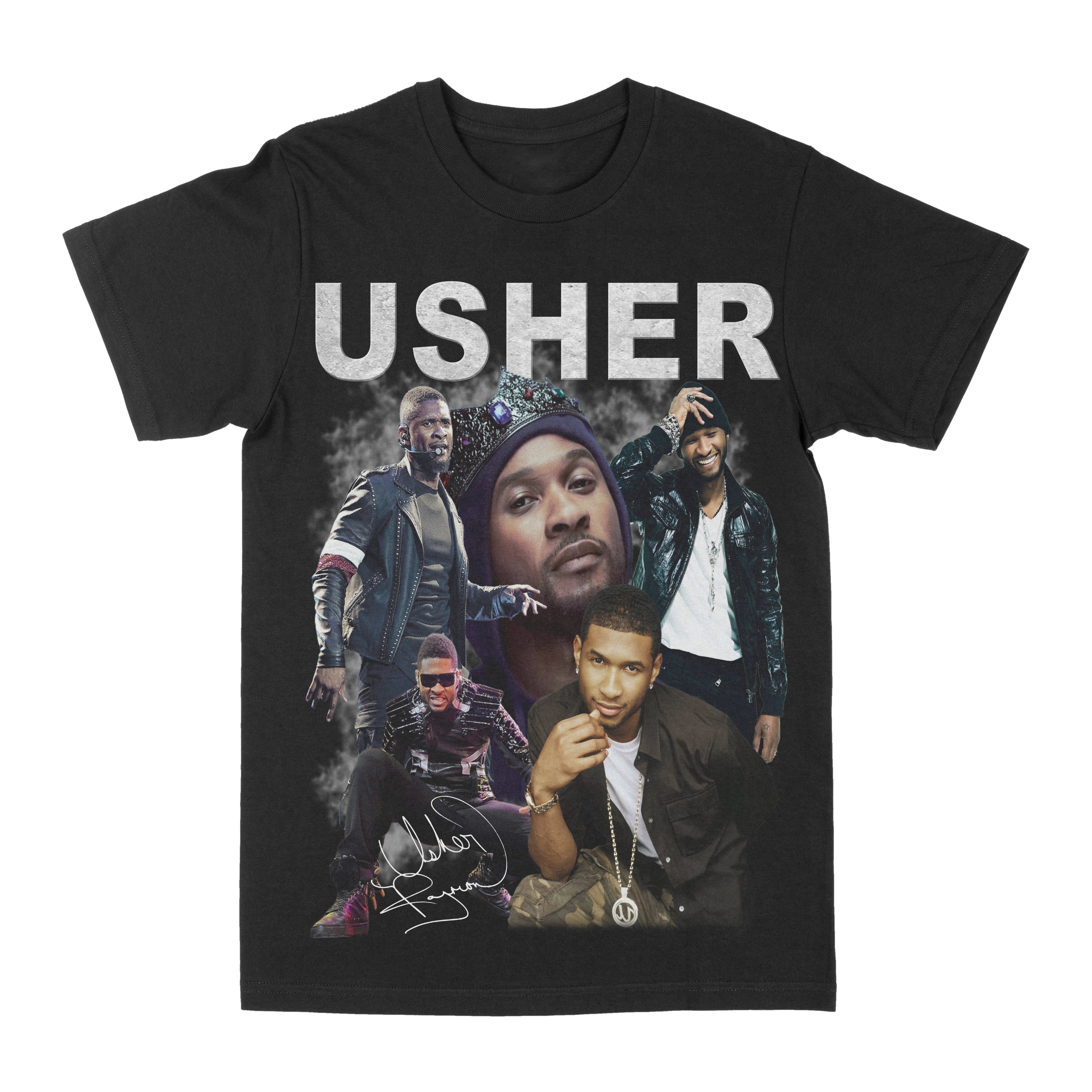 Usher! Smooth Vibes Art Top – Music Legend Inspired Look for fans ...