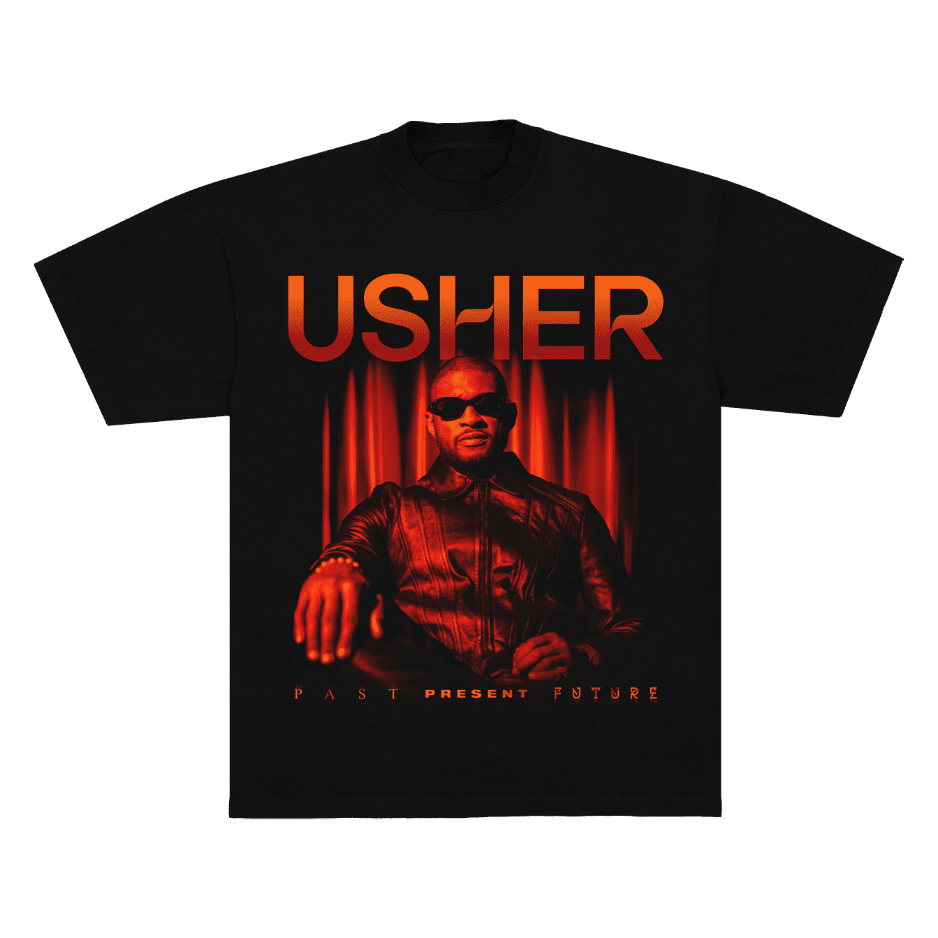 Usher! Superstar Flow Graphic Top – Urban Sound Aesthetic for fans ...