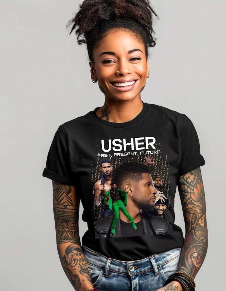 Usher Tour, Usher, Usher Raymond, Usher Past Present and Future Png ...
