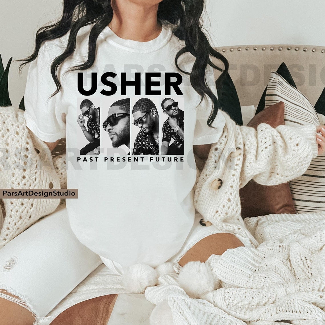 Usher World Tour Shirt Usher Past Present Future World Tour Shirt Usher ...