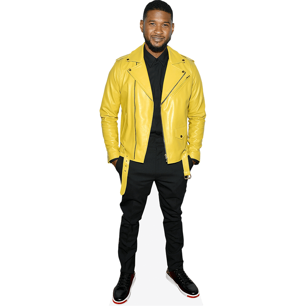 Usher (Yellow Jacket) Mini Cardboard Cutout Standee - Walmart.com