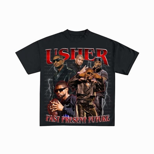 Usher png T-shirt design bootleg tees design ready to print printable ...