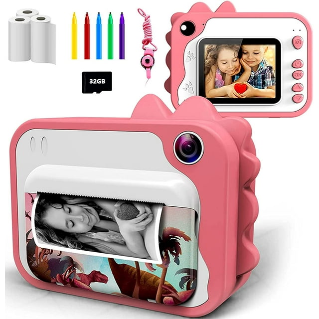 Ushining Digital Children's Toy Camera for Kids 3-12, Birthday Gifts ...