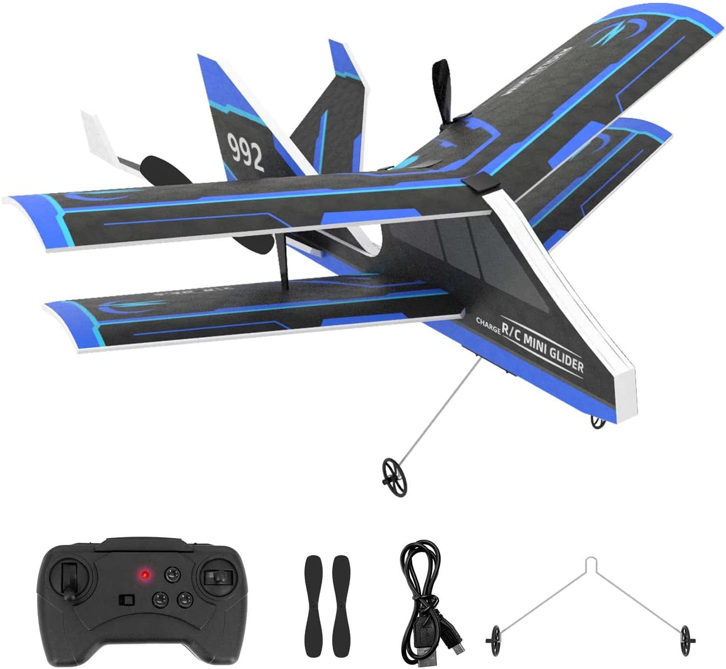Ushining RC Aircraft Drones Outdoor Indoor Play for Boys Recgarable ...