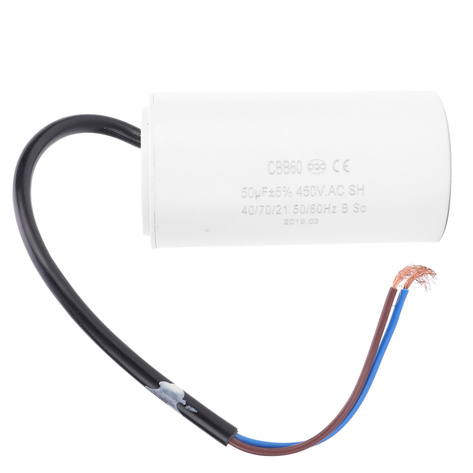 UsilkU CBB60 Motor Starting Capacitor 450V 50uF Film Running Capacitor ...