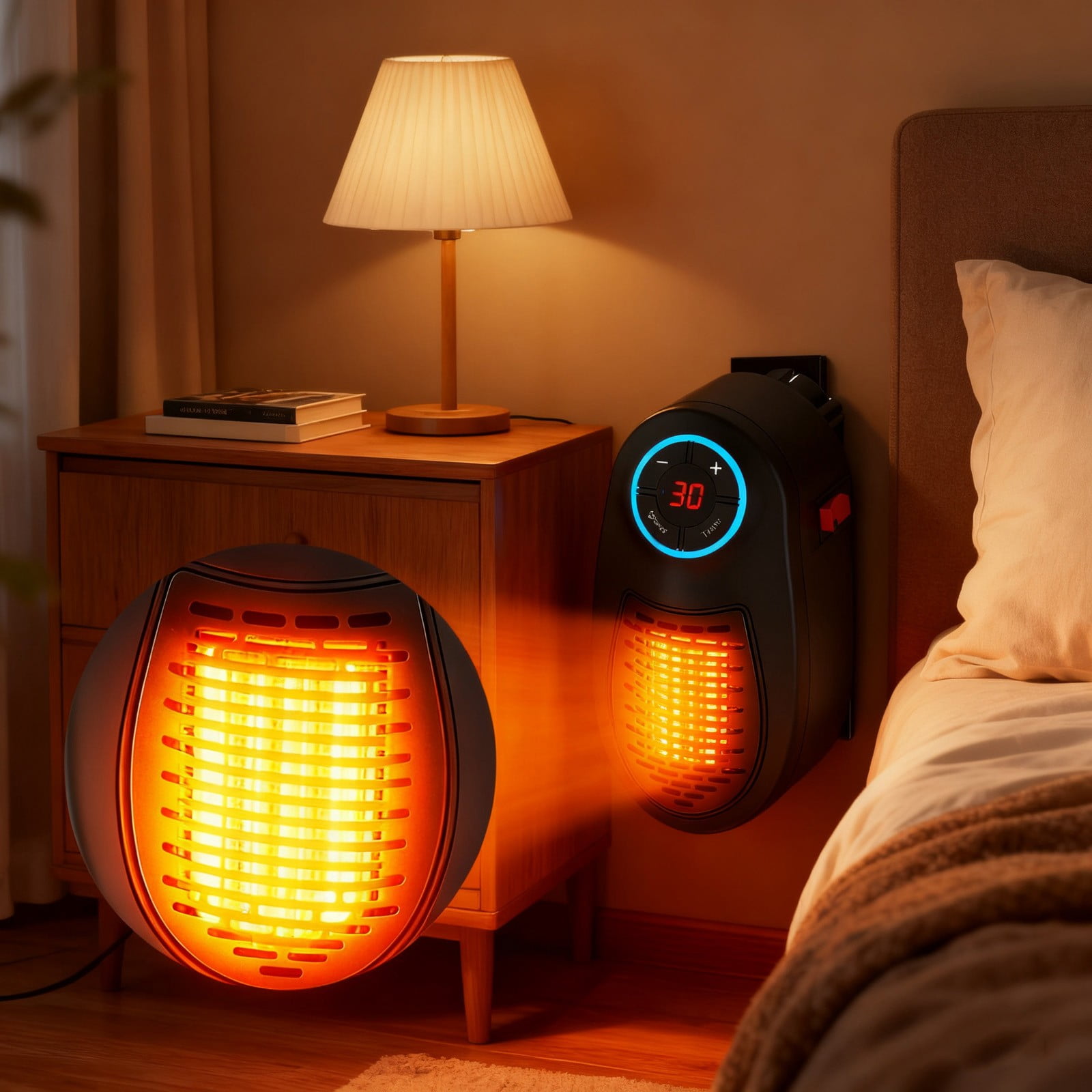 Usloyux under $5 3Pcs Portable Space Heater, Office and Home Portable ...