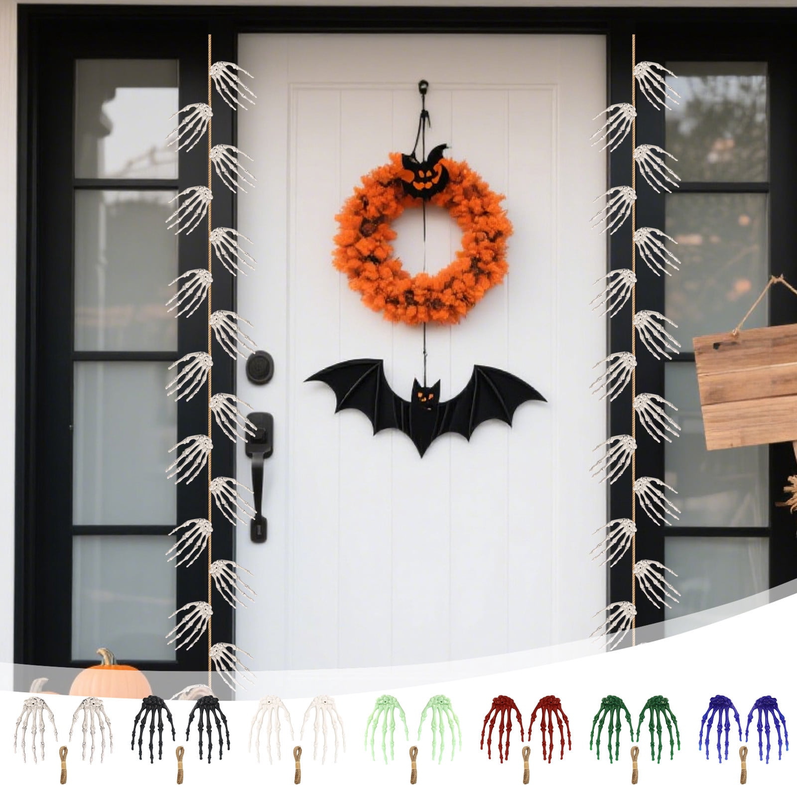 Usloyux Under $5 Halloween Decoration, Outdoor Skeletons Arms,Realistic ...