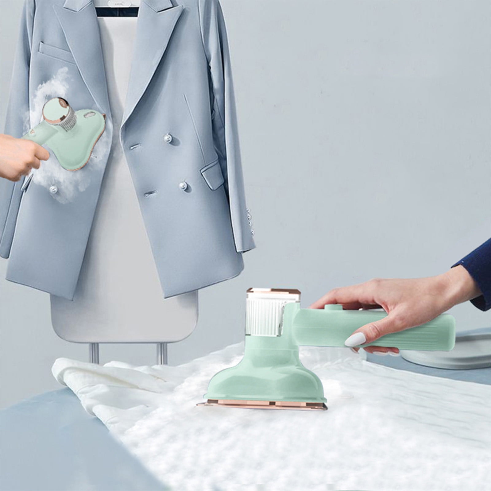 Usloyux Under $5 Steam Irons with 100ml Large Capacity Wet Dry Double ...