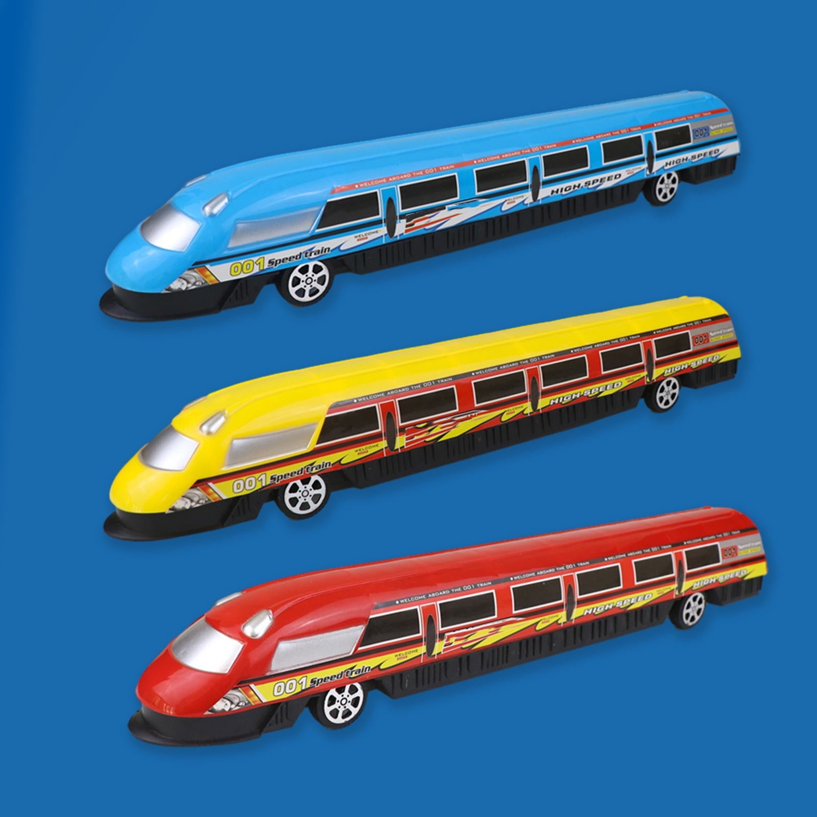 Usloyux Kids Toys Under $5 High-Speed Rail Train Toy,Bullets Shaped ...