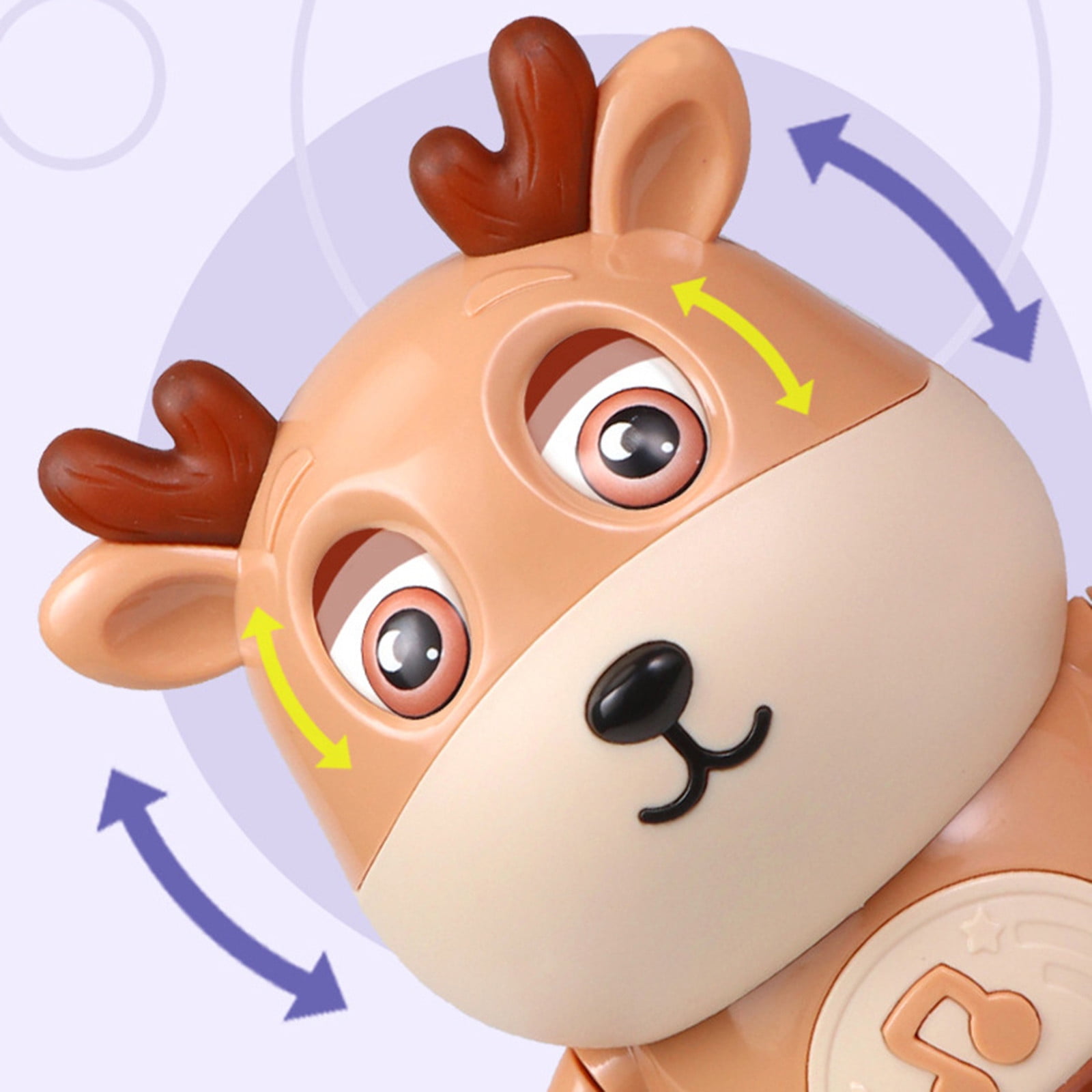 Usloyux Light Up Dancing Cow Toy, Sings & Dances With Led Lights ...