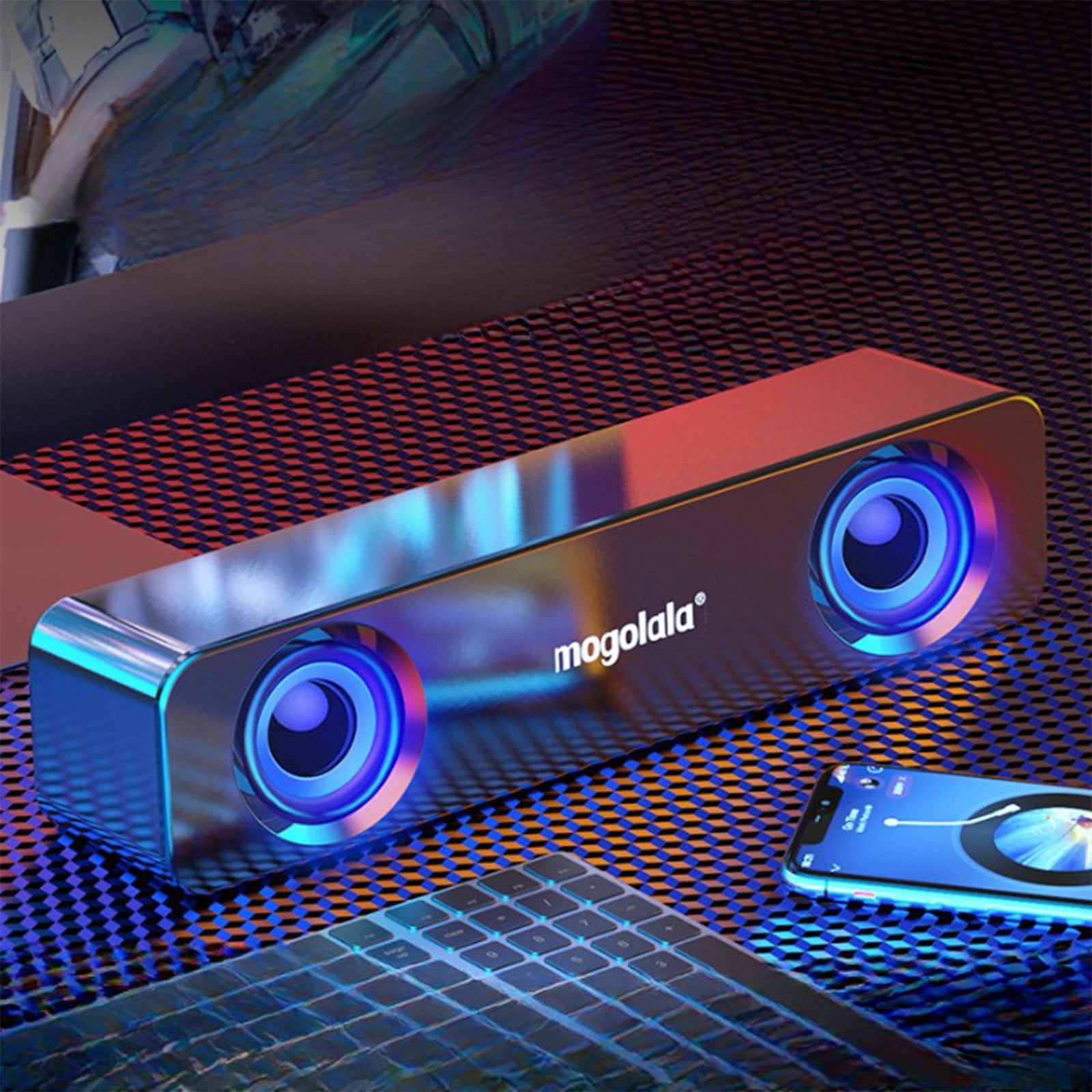 Usloyux Savings Dispositivo De Audio De Sonido Con 2 Orificide ...