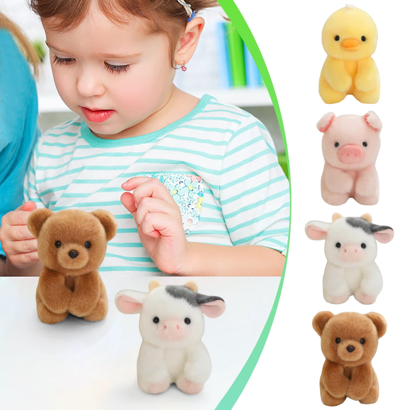 Usloyux Mini Pet Doll Wrist Pad, Office Desk Companion Toy, Small ...