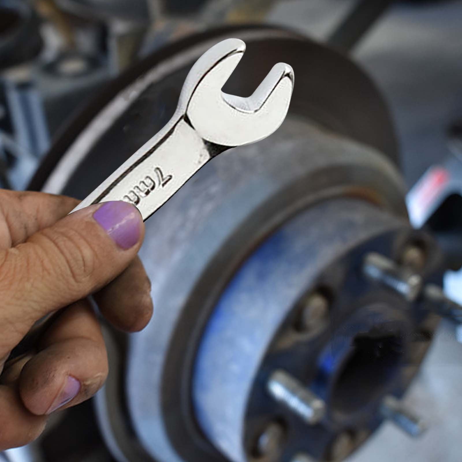 Usloyux under $5 Mini Ratchet Wrench, Short-Handled Bidirectional Tool ...