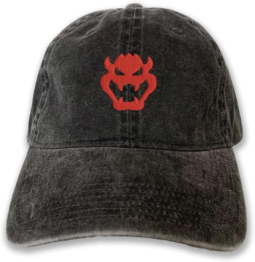 Usm_Ania Bowser Face Halloween Cap Bowser Cap Dad Halloween Costumes ...