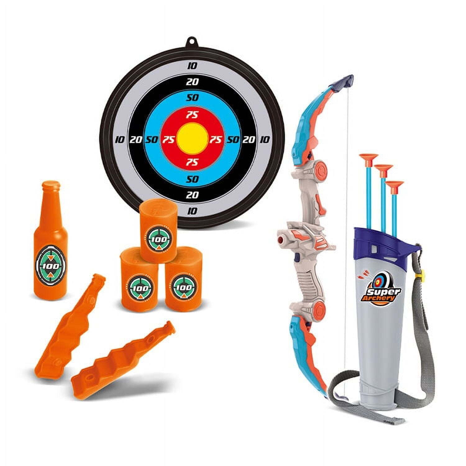 Kids Archery Bow And Arrow Toy Set With Target PS951C NERF Blaster Toy ...