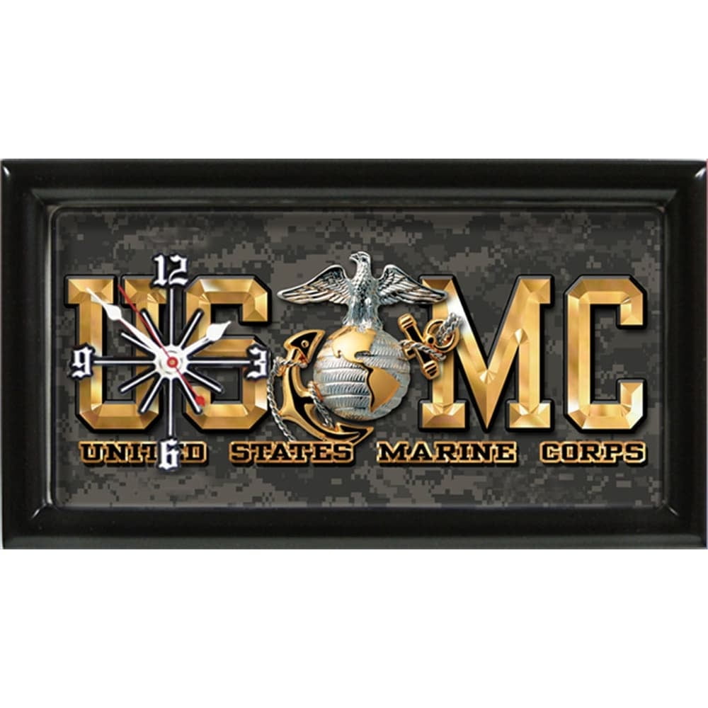 Usmc Clock - Usmc Letters - Walmart.com