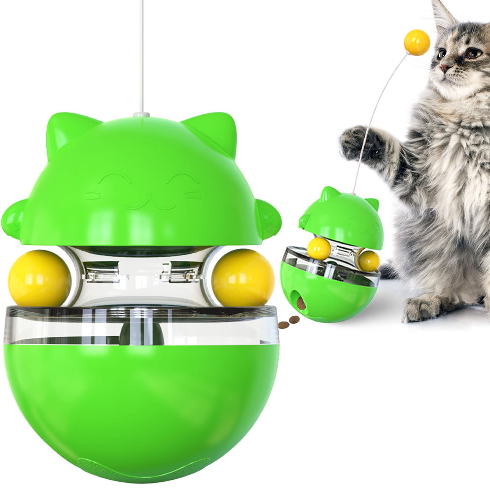 Usmixi 1 Piece Of Pet Toy Infrared Toy Funny Tumbler Leaking Pet Toy ...