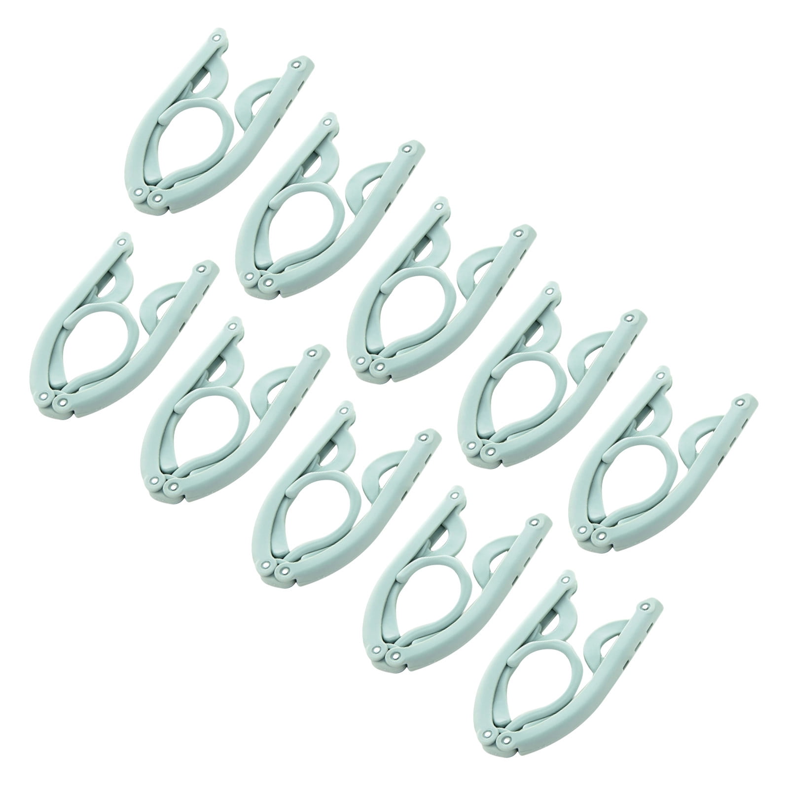 Usmixi 10 Pcs Travel Hangers - Cruise Ship Essentials Portable Folding ...