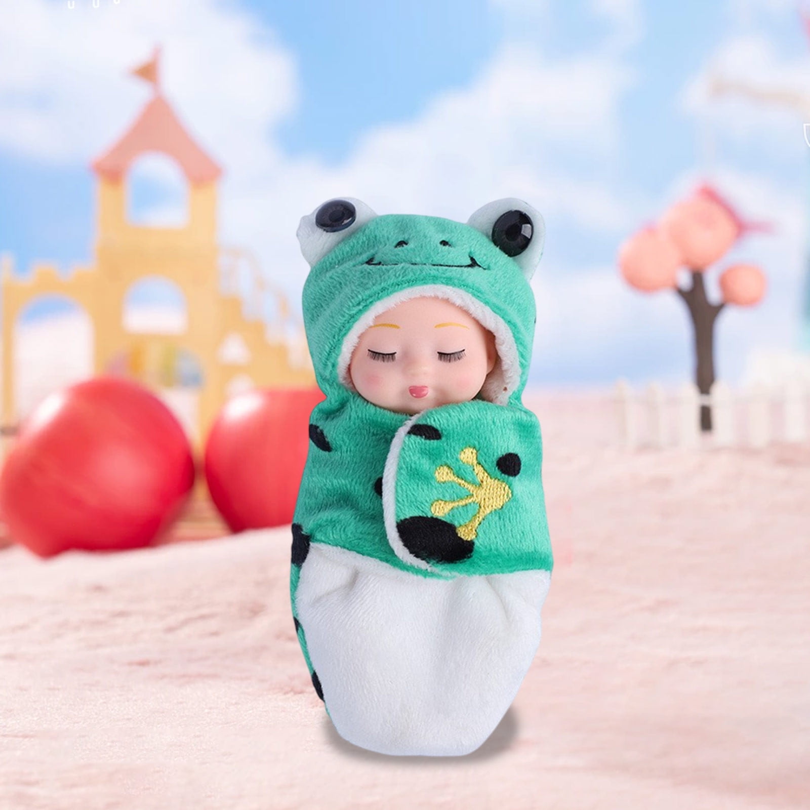 Usmixi 5 Inch Mini Doll Dolls Dolls Cute Kids Doll Toys with Animals ...