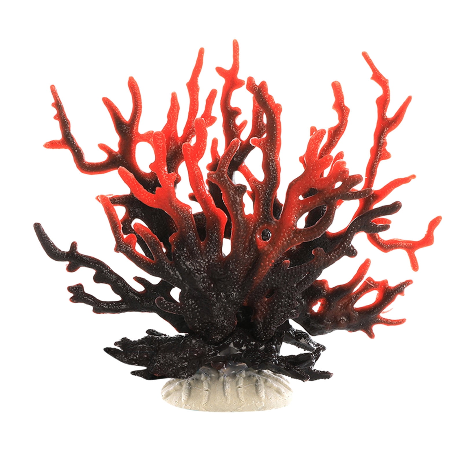 ZZkhGo Artificial Aquarium Coral Decor, Plastic Faux Coral Reef ...