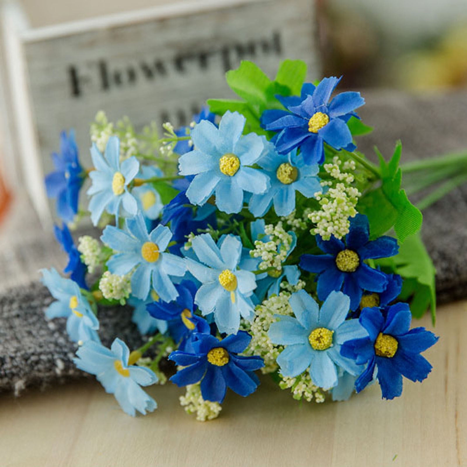 Usmixi Artificial Artificial Flower Daisy,Flowers Header Wedding Home ...