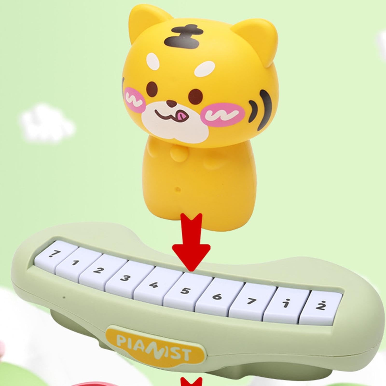 Usmixi Carton Electronic Guitar Unleash Your Little Rocktar's ...