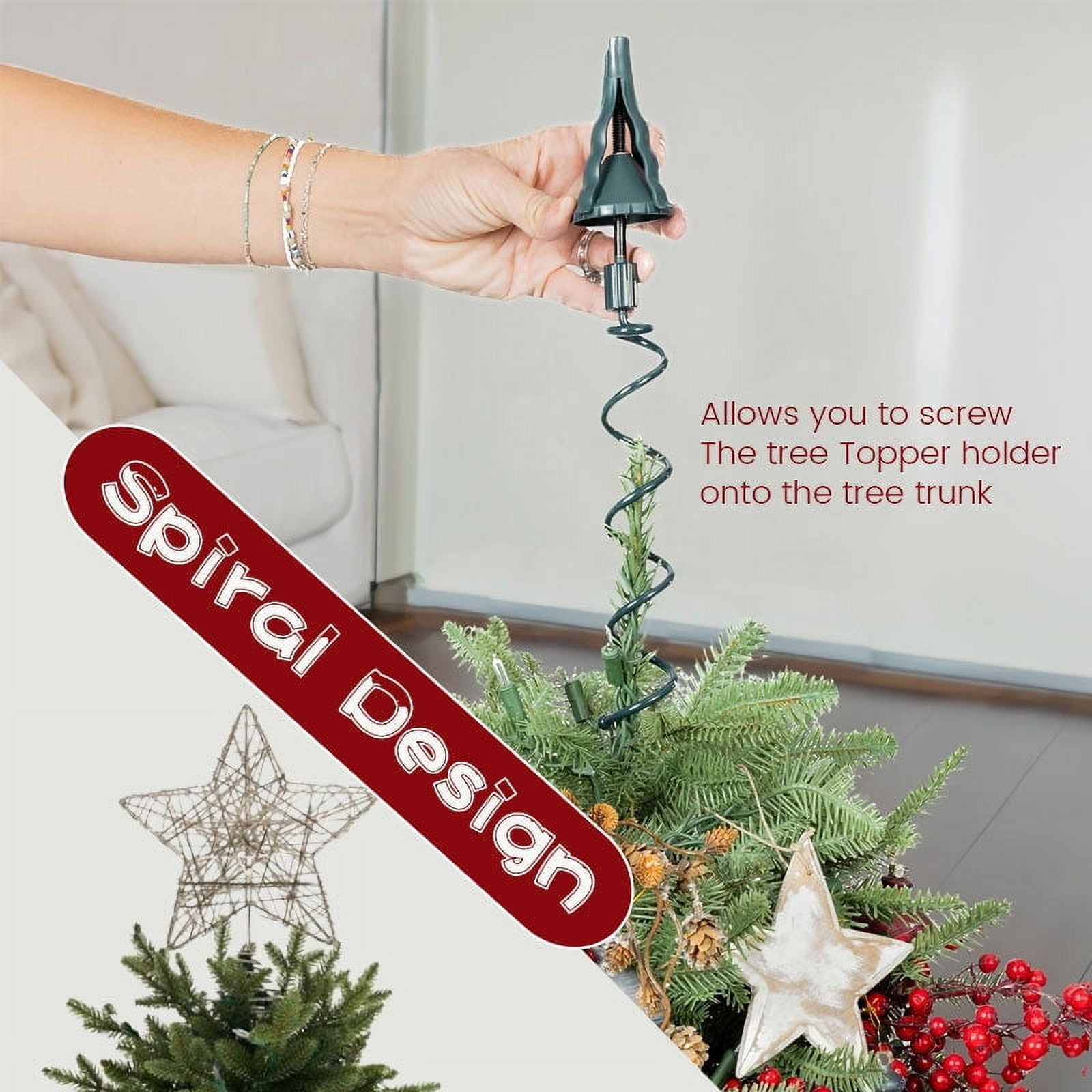 Usmixi Christmas Tree Topper Stand - Walmart.com