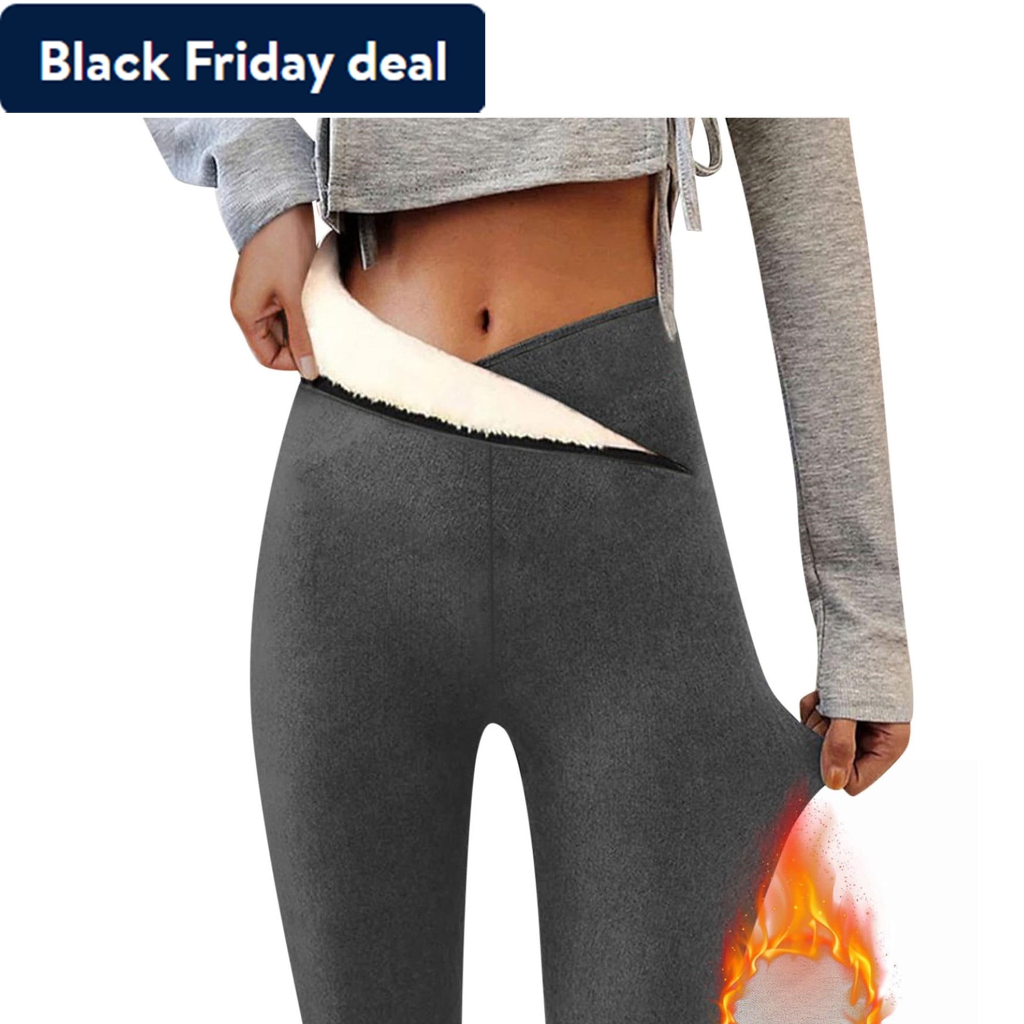 Usmixi Clearance Leggings for Women Womens Leggings Winter Wram Thicken ...