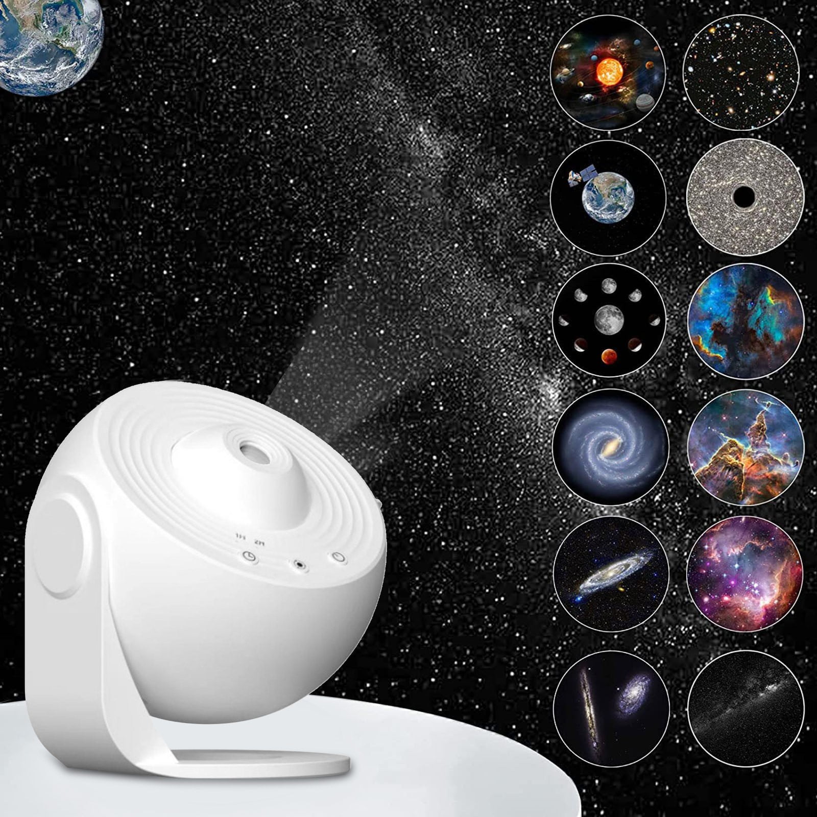 PPgejGEK 12 In 1Planetarium Galaxy Proiectortar Projector for Bedroom ...