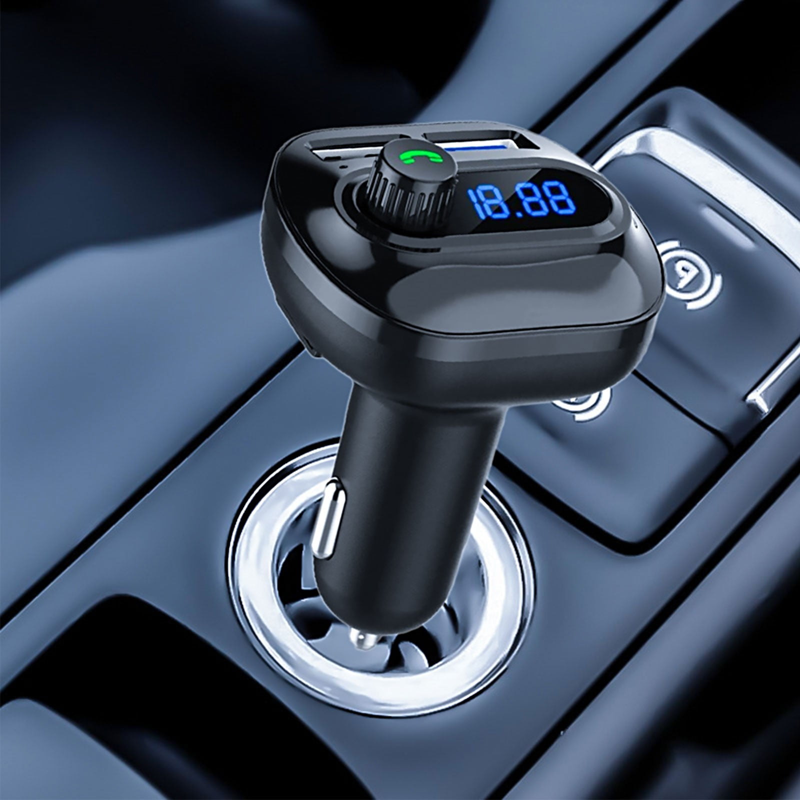 PPgejGEK Car Mp3 Player LED Display Bluetooth Receiver Fm Transmitter ...