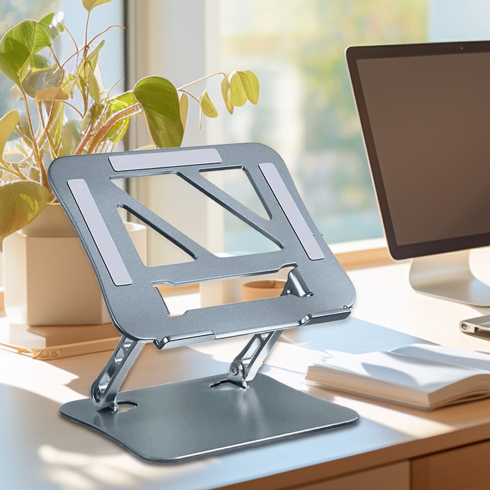 PPgejGEK Carbon Steel Tablet Stand All Directional Rotation Infinite ...