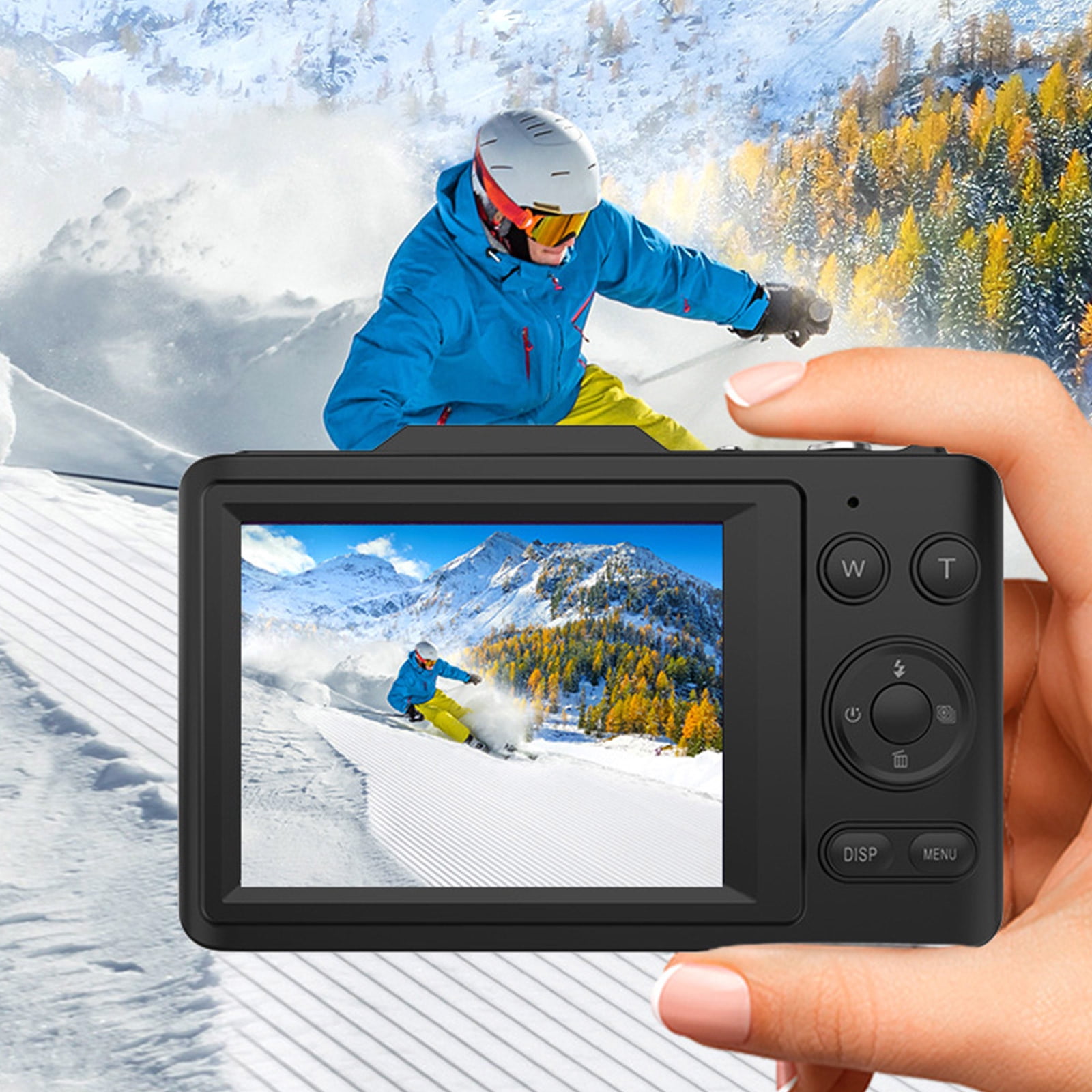 PPgejGEK Digital Camera Camera 2.8-inch 16x 1080P High-definition ...