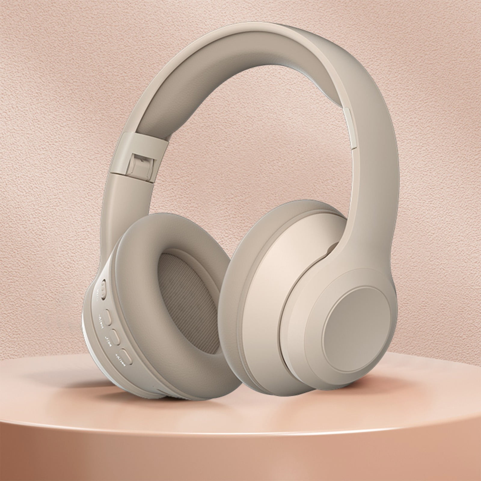 PPgejGEK Headset Bluetooth Headphones Noise Cancellation Plug-in Stereo ...