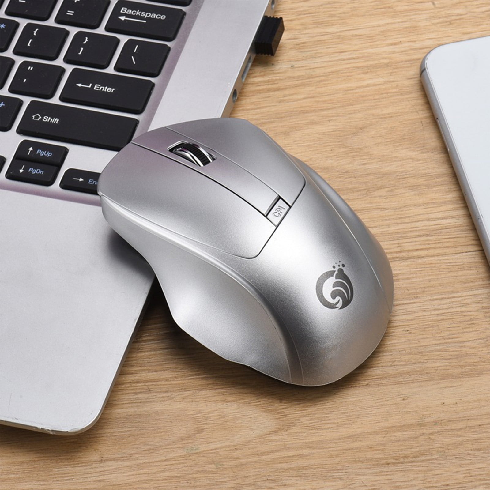 PPgejGEK Wireless Mouse Office Business Mini Fashionable Silent Mouse ...