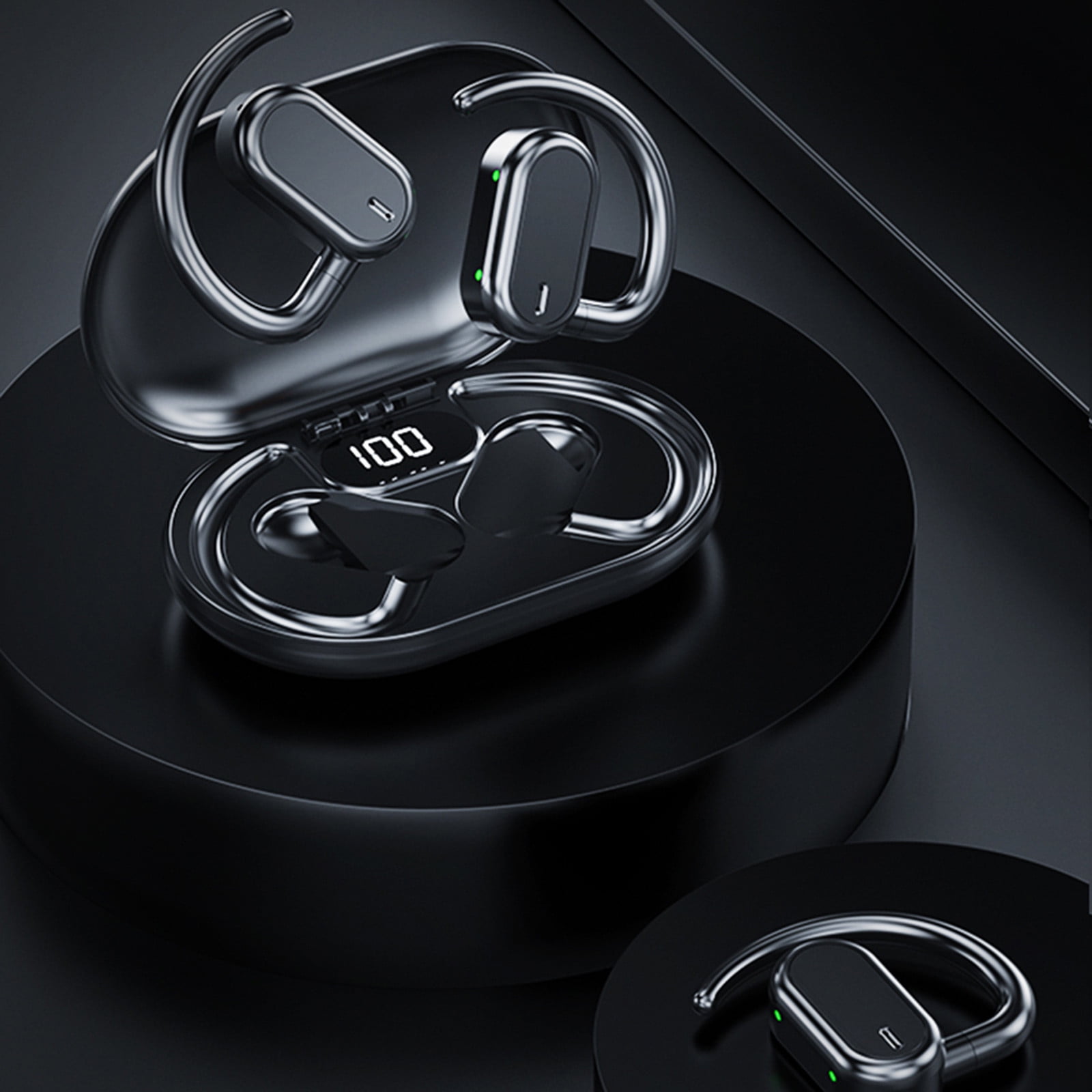 PPgejGEK Wireless Bluetooth Headphones Intelligent Noise Reduction ...