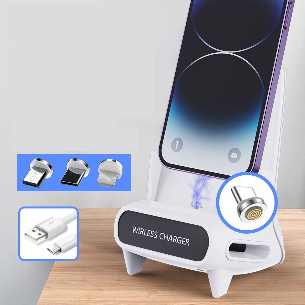 Usmixi Portable Mini Chair Wireless Charger Supply for All Phones ...