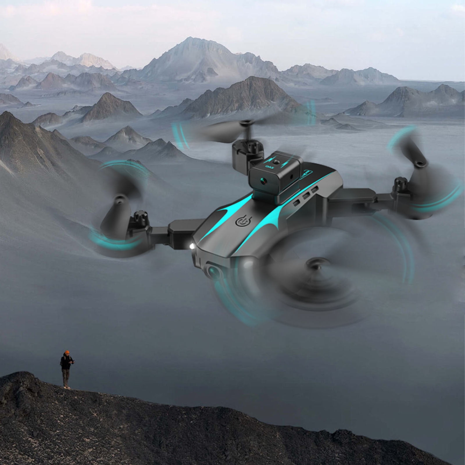 Usmixi Drone Aerial Photography 8K High Definition Camera Remote ...