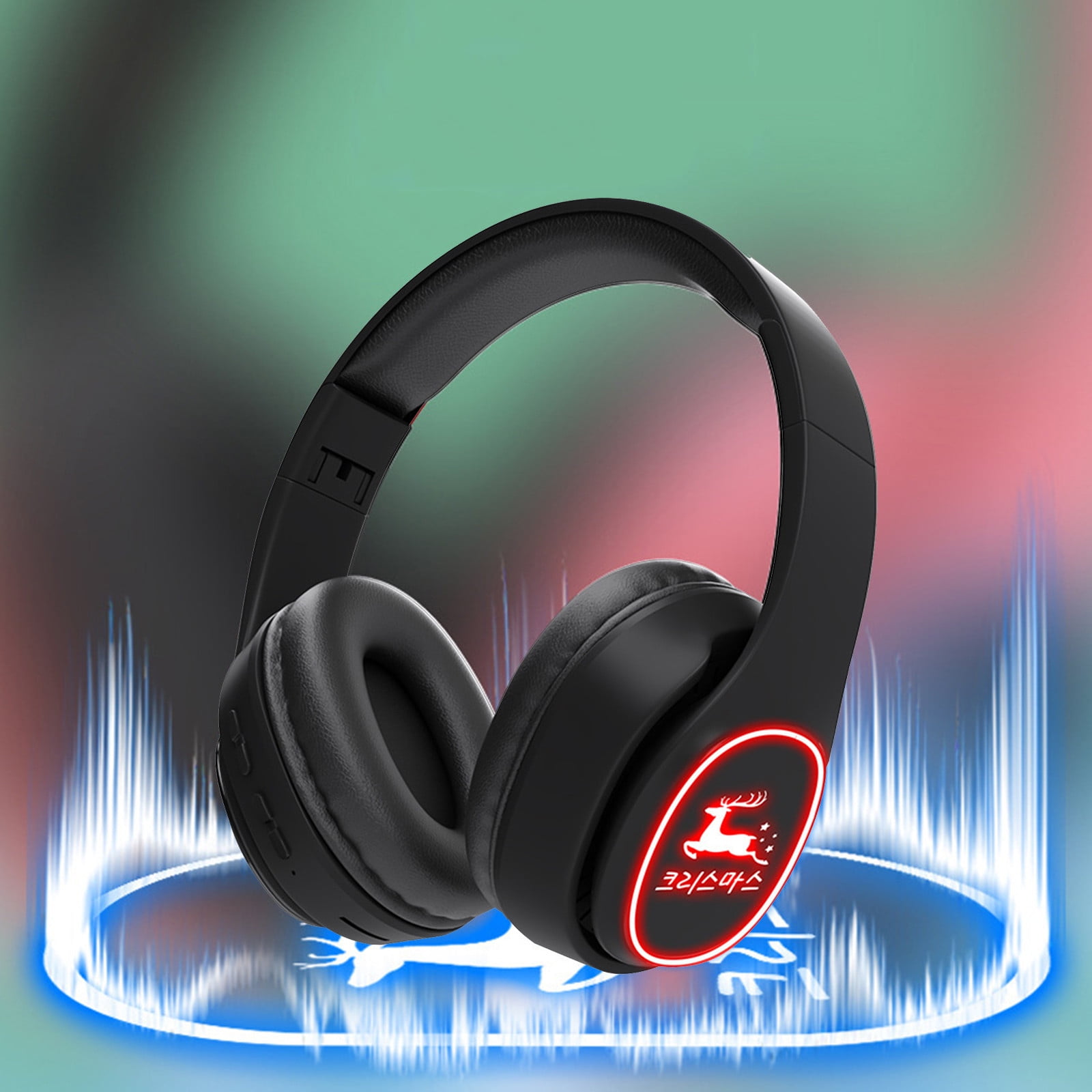 Usmixi Over Ear Stereo Wireless Bluetooth Headphones, Call Intelligent ...