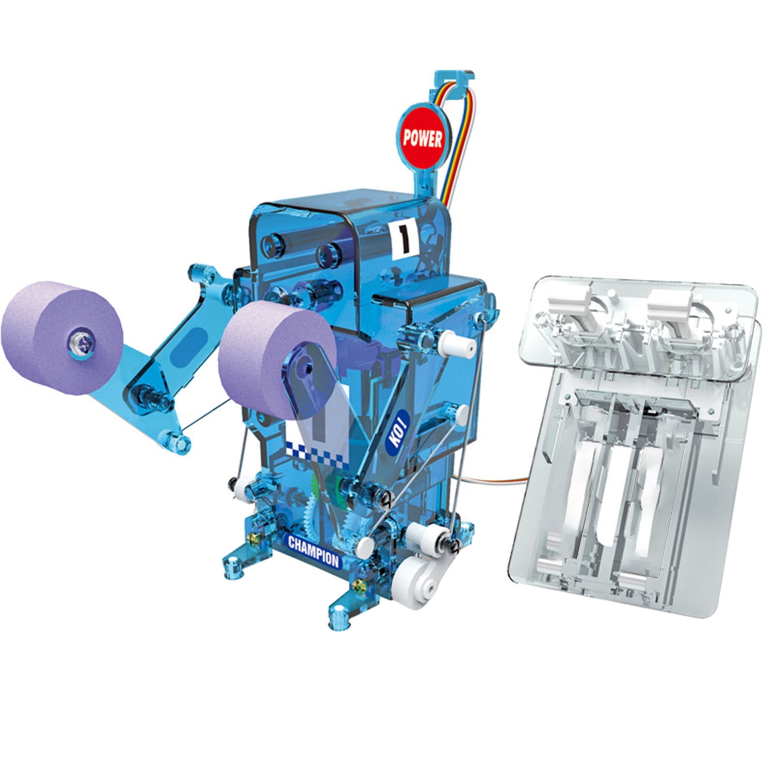 Usmixi Electronic Boxing Toys, RC Fighting, Assembly DIY Boxing Robot ...